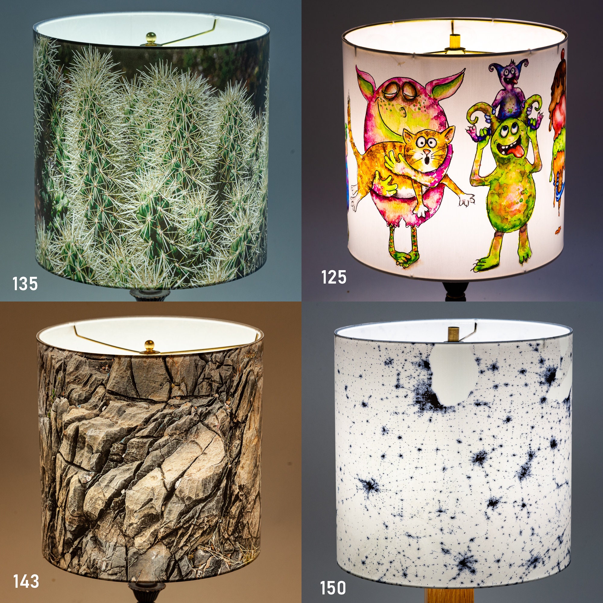 Photo Art Lamp Shade With Yours or Our Photos - Etsy