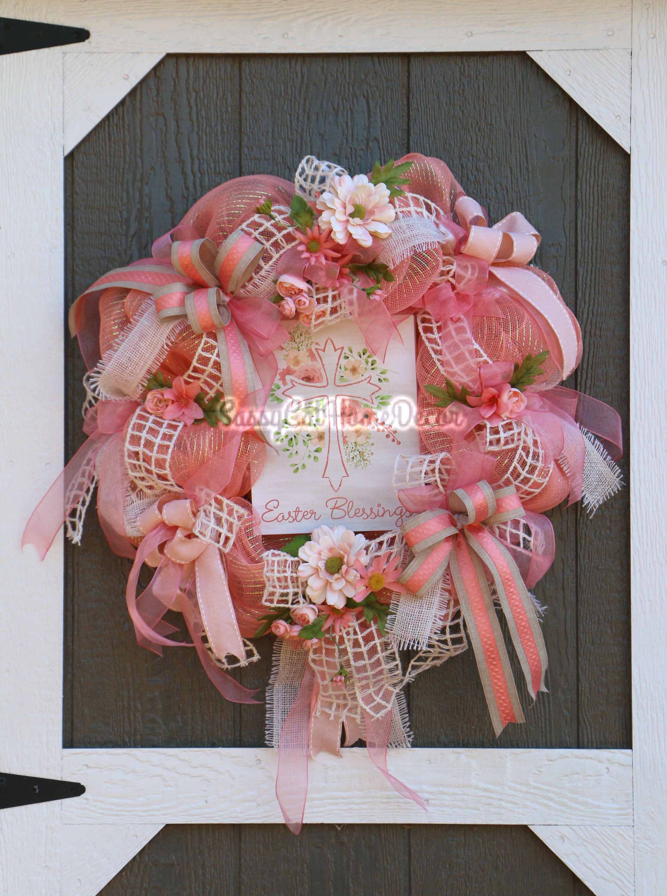 Easter Wreaths Spring Wreaths Front Door Wreaths Bunny - Etsy