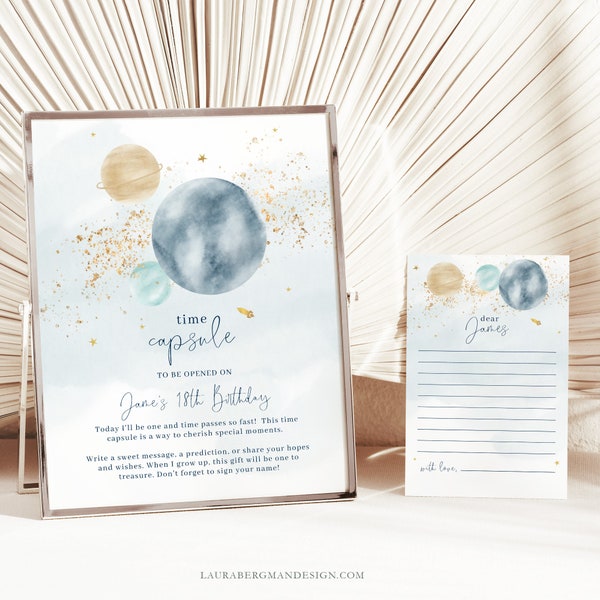 1st Birthday Time Capsule Box - Etsy