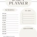 Printable Daily Planner | Minimalistic Schedule, to Do, Gratitude, and ...
