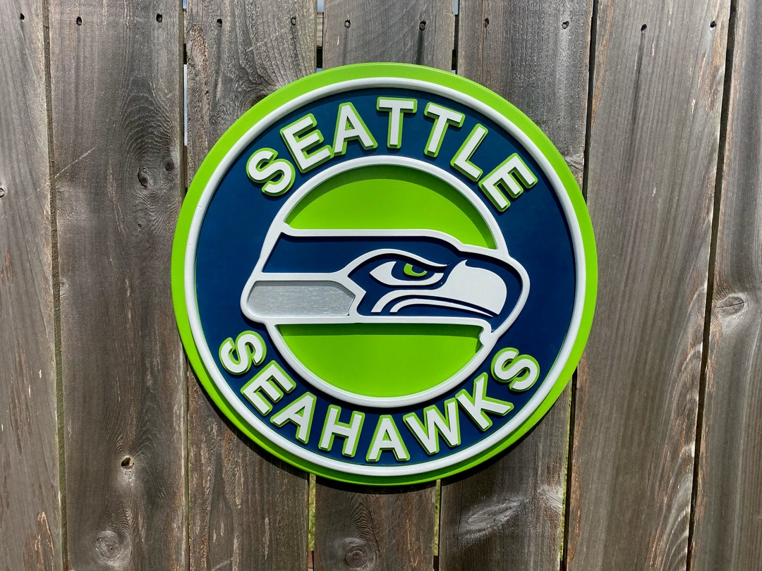 Seattle Seahawks Wall Decor - Etsy