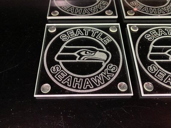 Seahawks Logo Glass