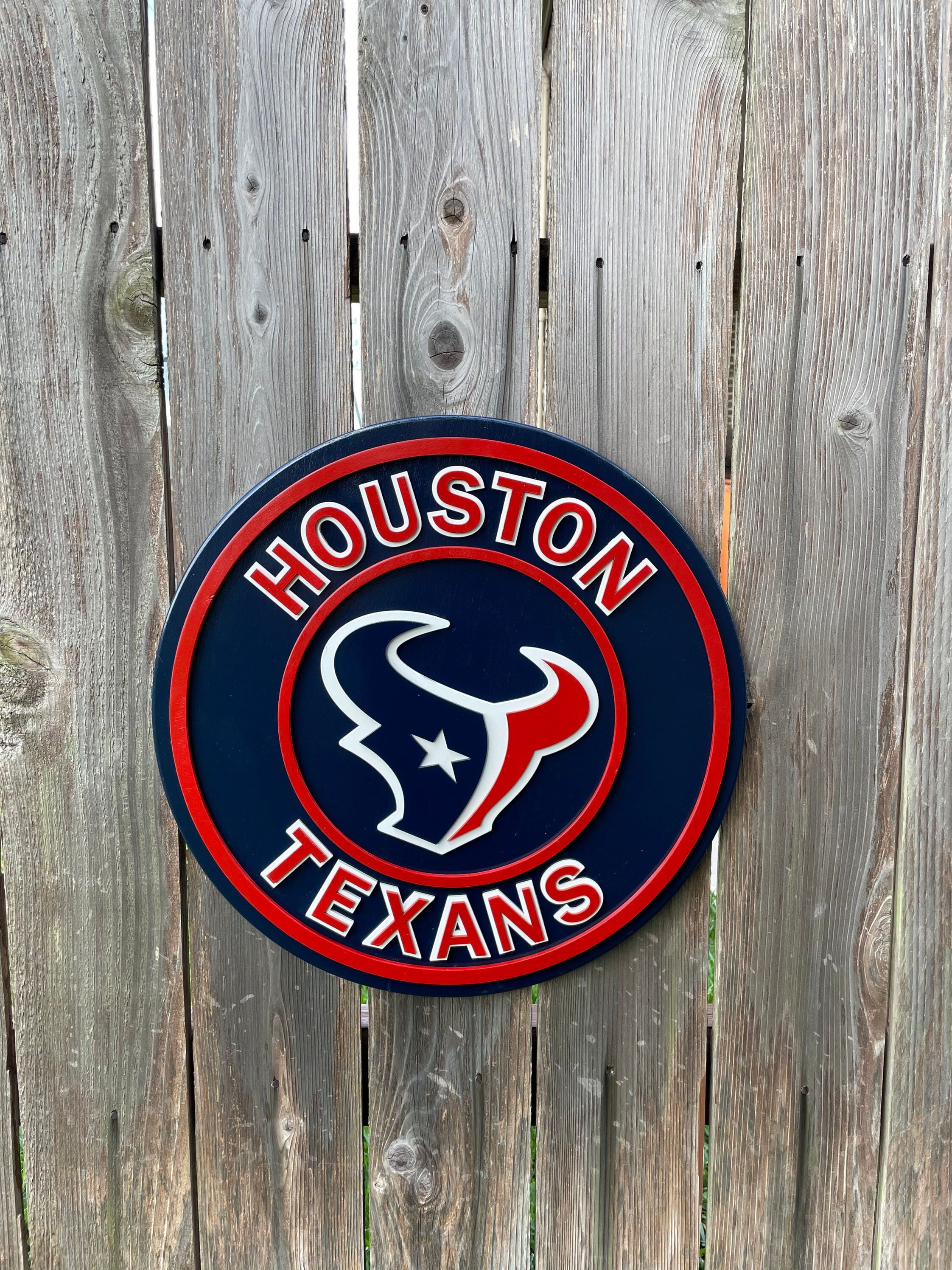NFL Houston Texans Wall Decor - Etsy