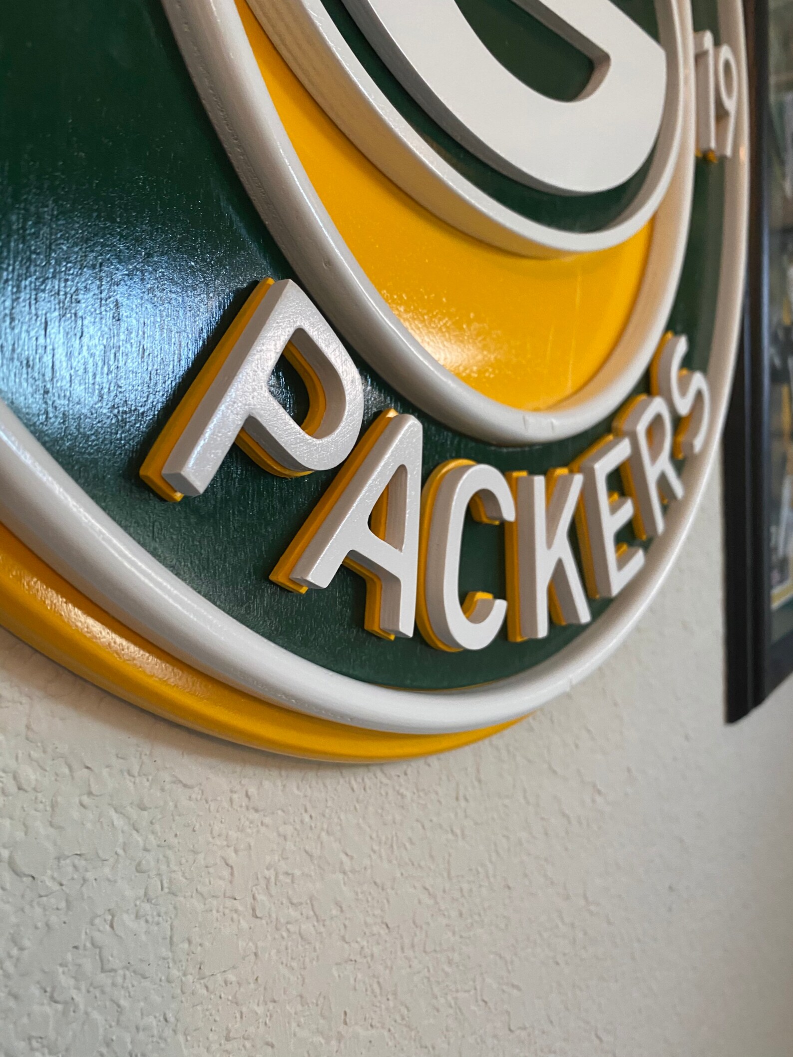 Green Bay Packers Wall Decor | Etsy