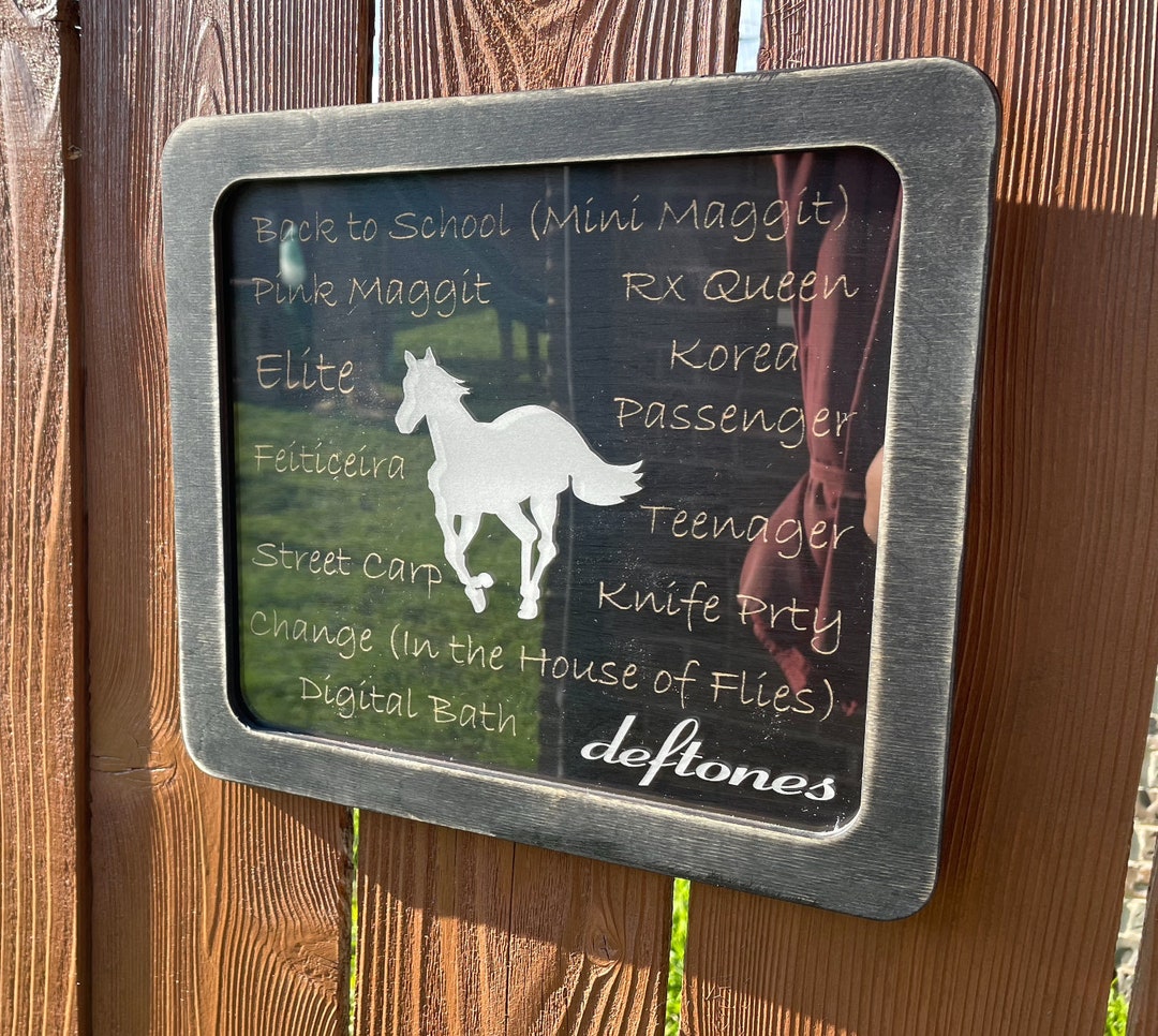 Deftones Wooden/acrylic Sign - Etsy