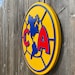 Club América Wall Decor - Custom Wood Sign, Soccer Fan Gift, Man Cave ...