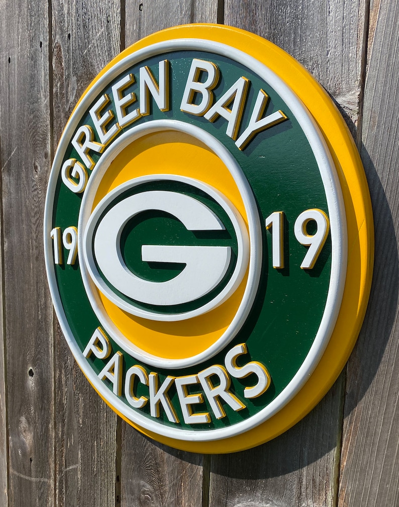Green Bay Packers Wall Decor | Etsy