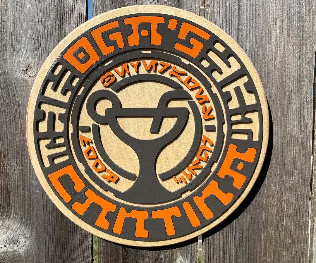 Star Wars Inspired Oga's Cantina Sign - Etsy