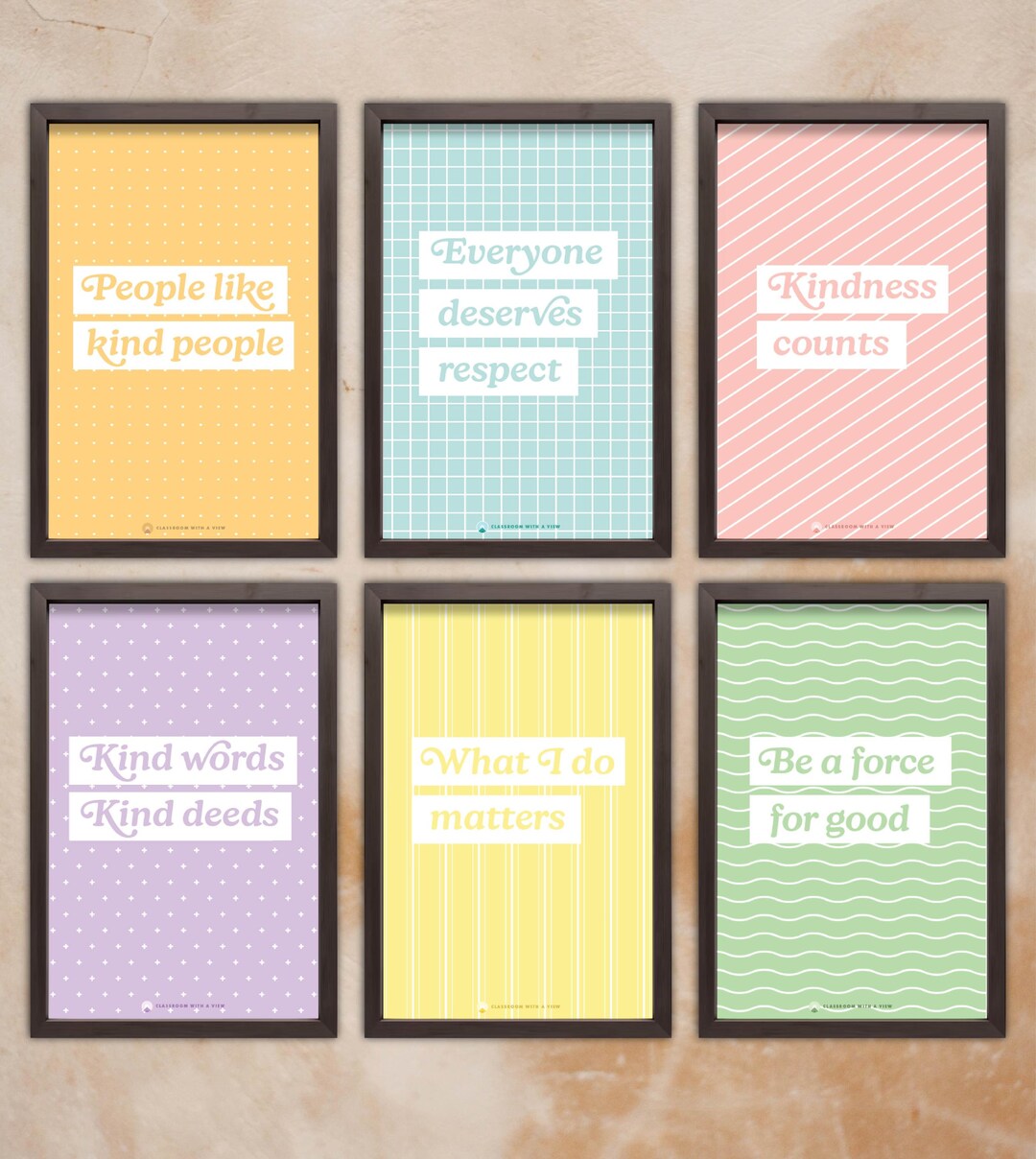 Kindness Poster Pack: Uplifting Classroom Decor - Etsy
