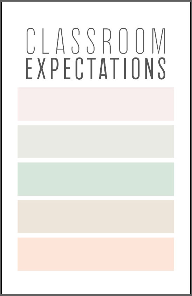 Customizable Classroom Poster Set, Fast Finisher Poster, Classroom ...