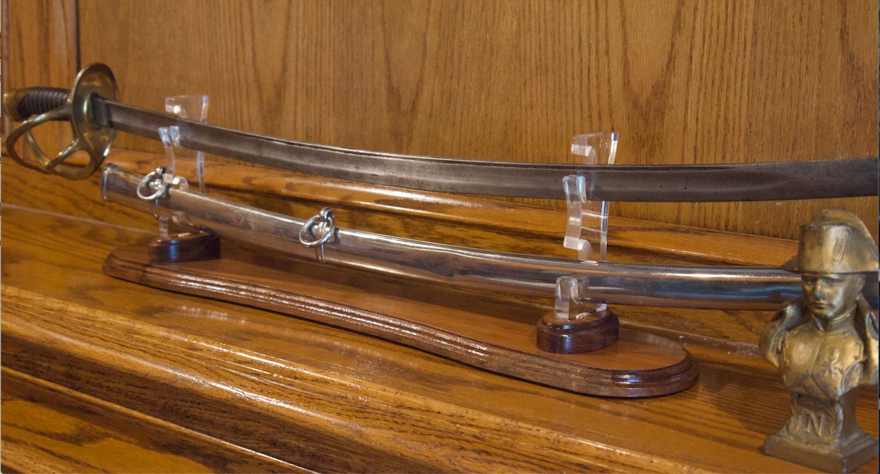 Elegant Display Stand for Sword or Saber and Scabbard - Etsy
