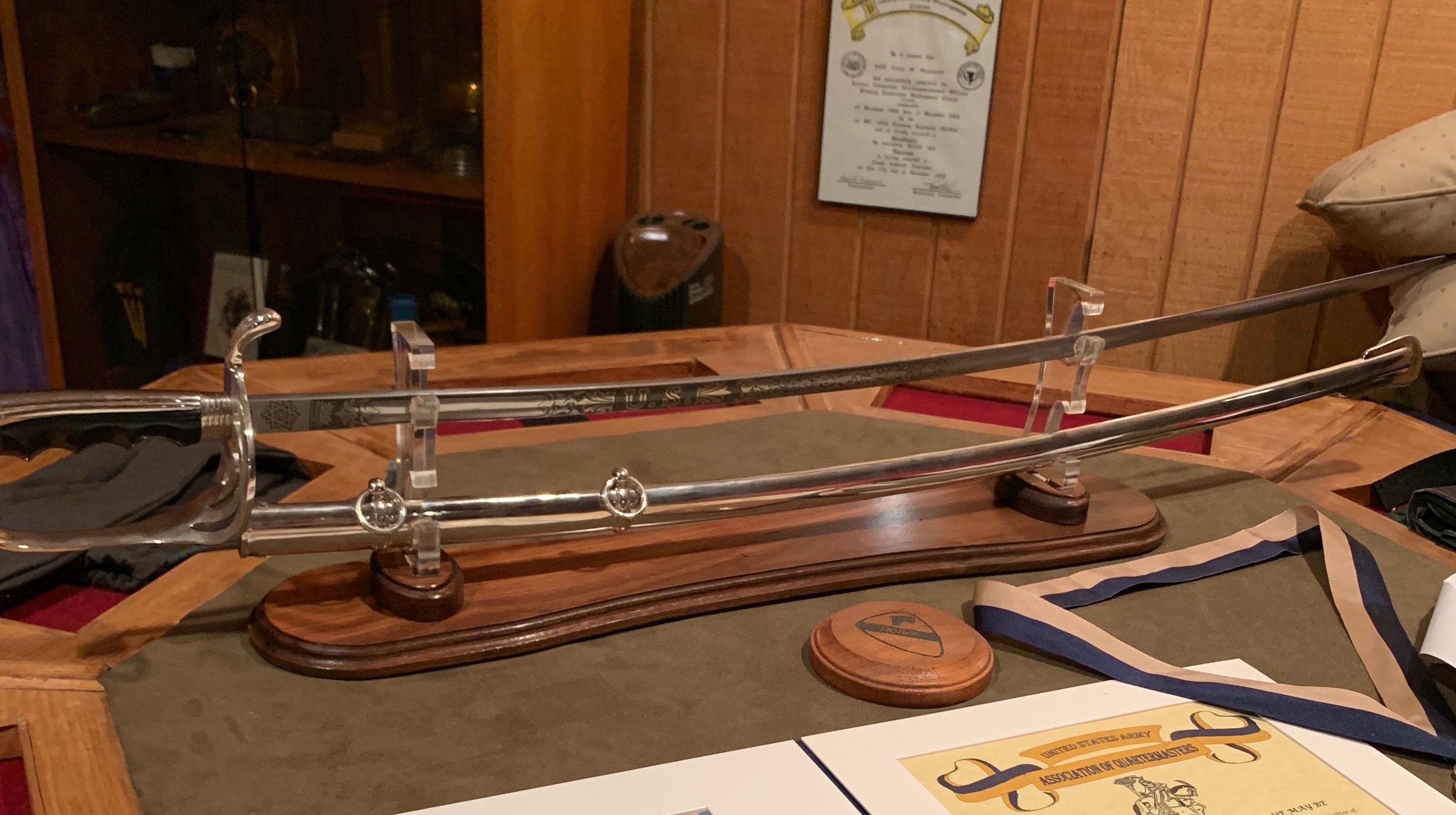 Elegant Display Stand for Sword or Saber and Scabbard - Etsy Canada