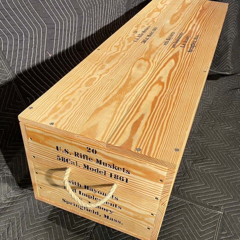 Civil War Cartridge Box - Etsy
