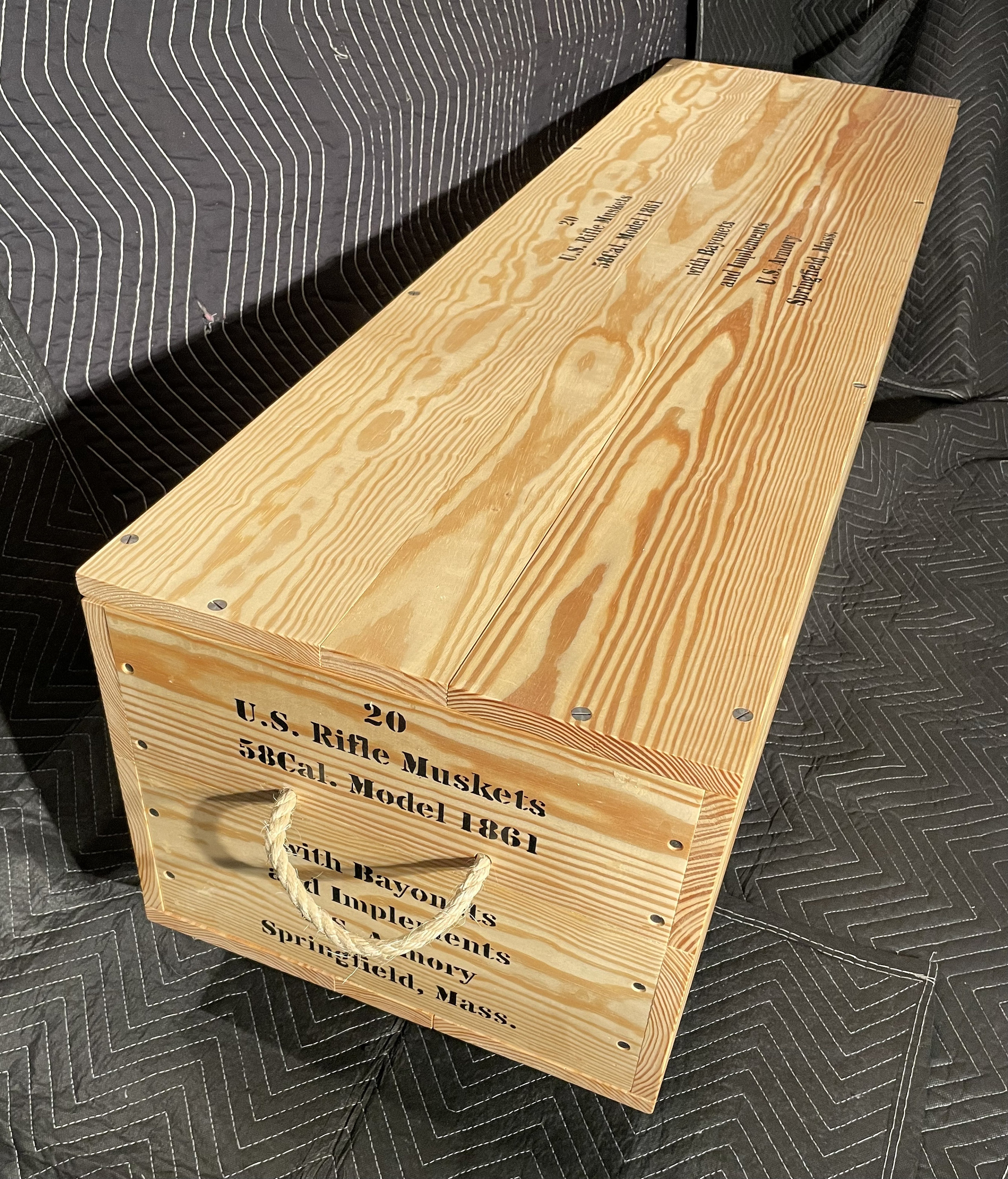 Civil War Rifle Musket Packing Box Reproduction - Etsy