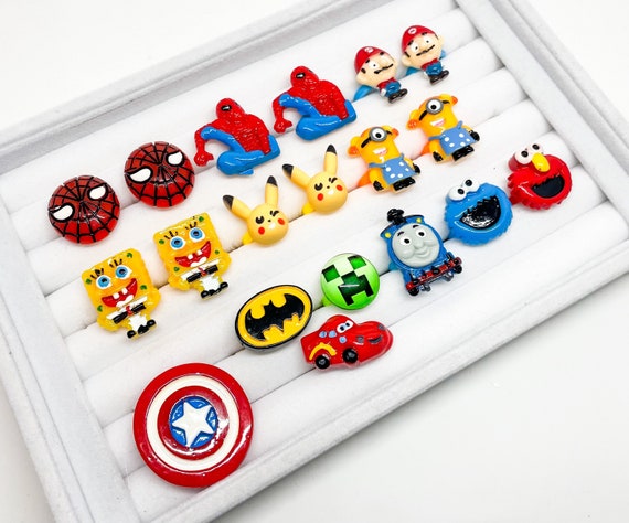 Boys Character Rings - Etsy