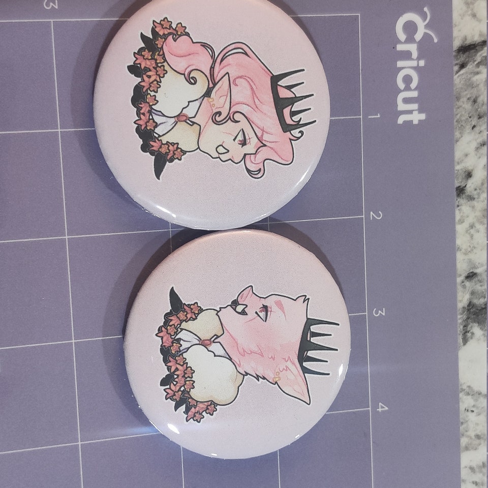 Technoblade Dream Smp Inspired Pin Buttons! Designed & Sold By Mosquito ...