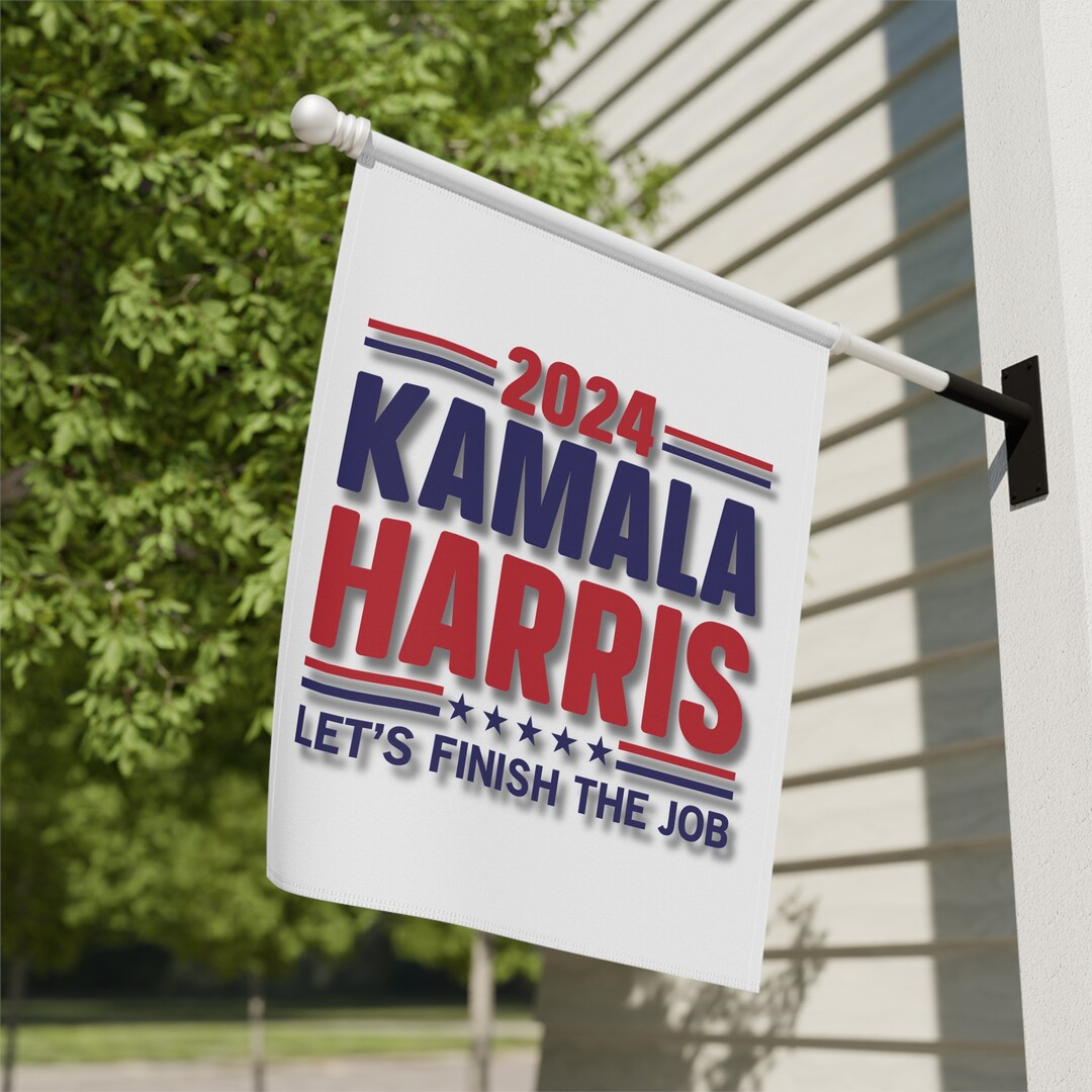 Kamala Harris 2024 Garden Banner House Flag 2024 President Election ...