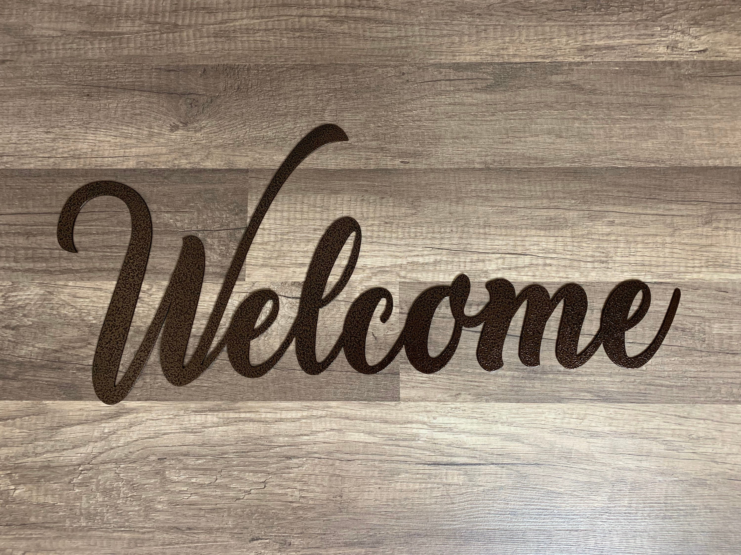 Welcome Sign-metal Welcome Sign-front Door Decor Gifts for - Etsy