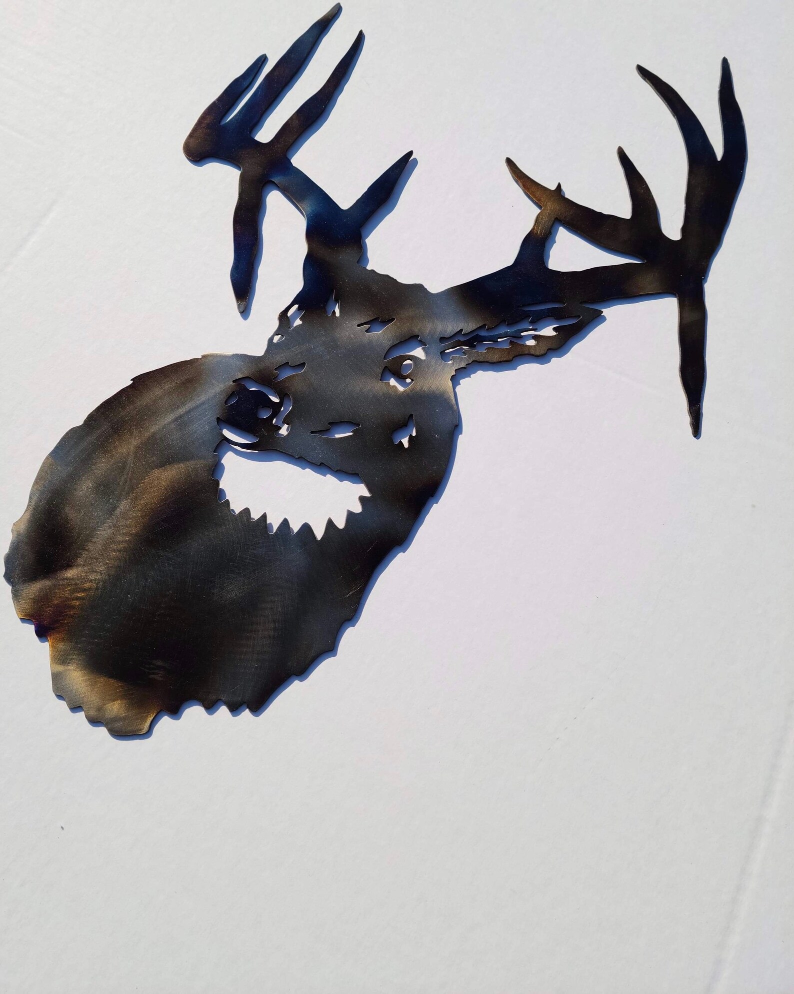 Metal Buck Sign buck Art deer Sign-hunters Valentines | Etsy