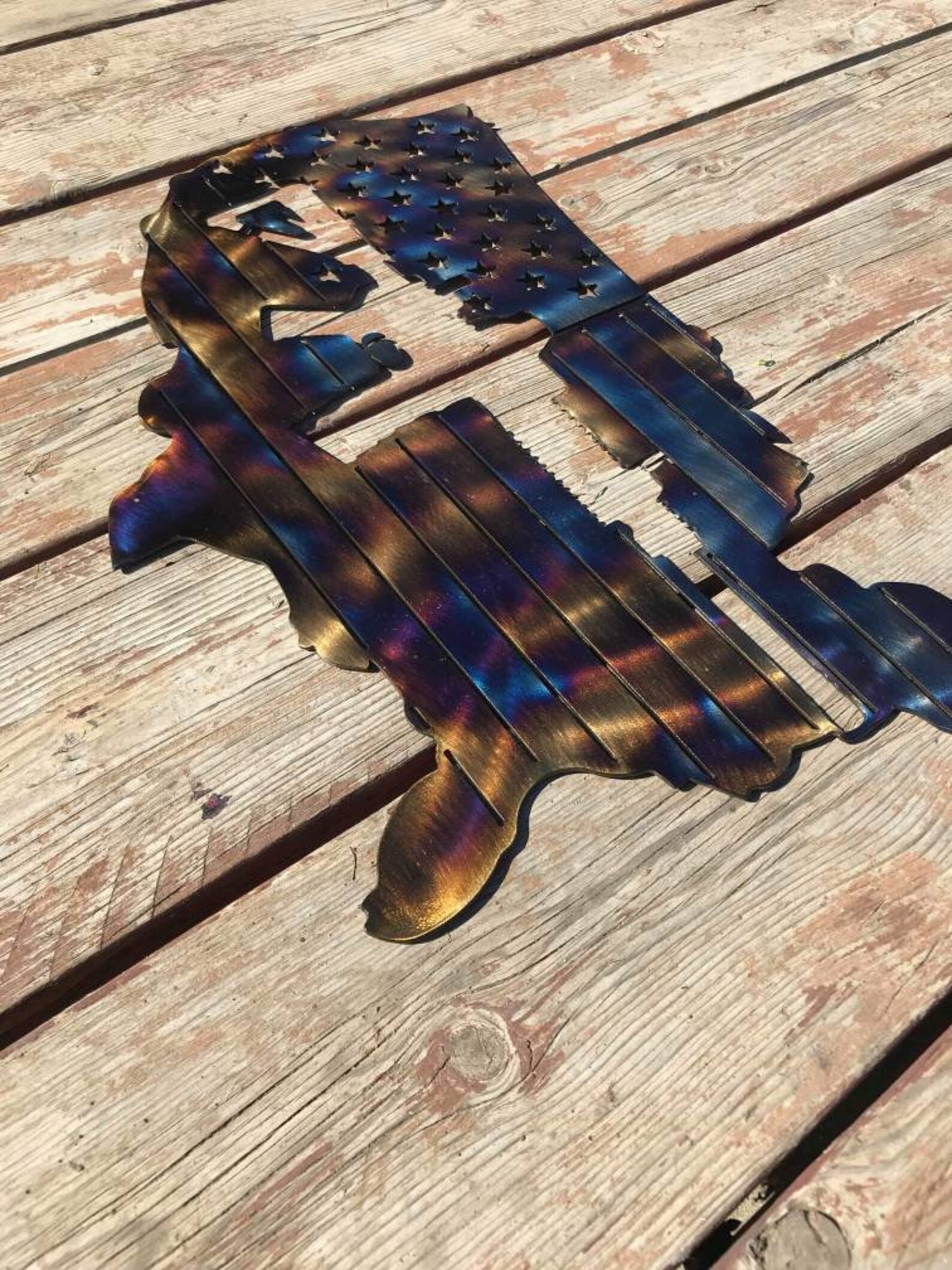 Metal American Flag freedom Sign america Sign USA Sign | Etsy