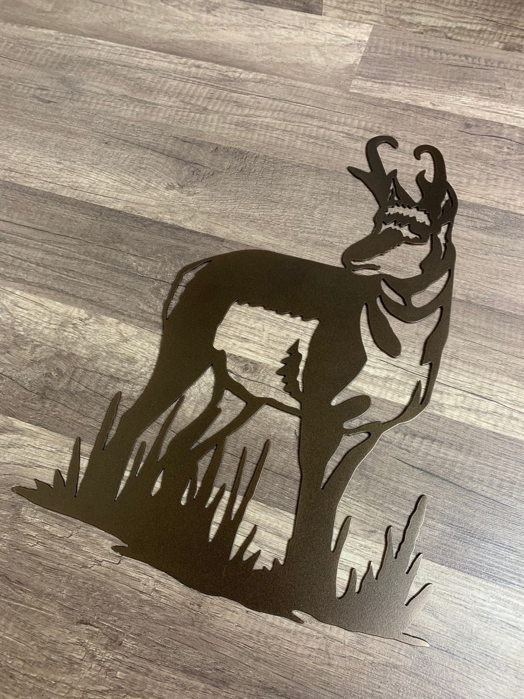 Pronghorn Buck-pronghorn Sign-animal Signs-wildlife Signs-man Cave ...