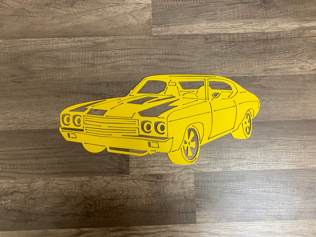 Chevelle Metal Sign-father's Day Gift-chevelle Custom Sign-chevy ...