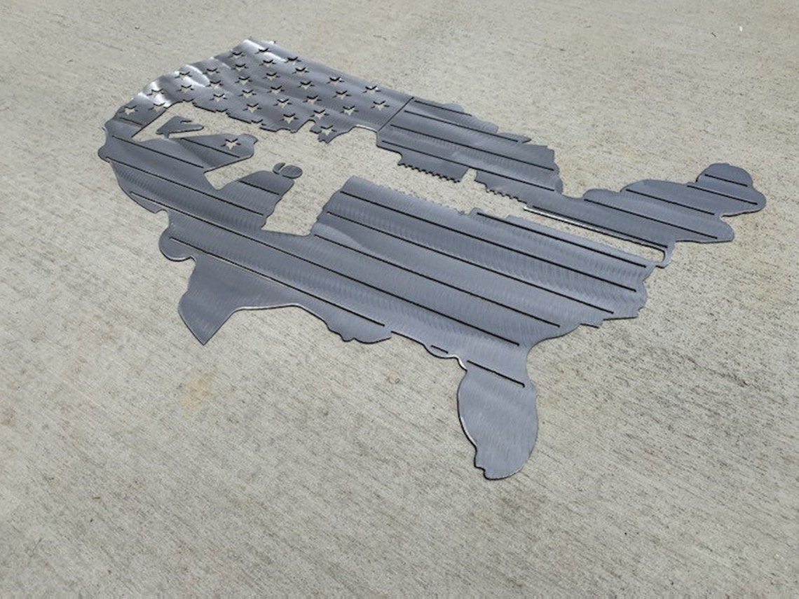 Metal American Flag freedom Sign america Sign USA Sign | Etsy