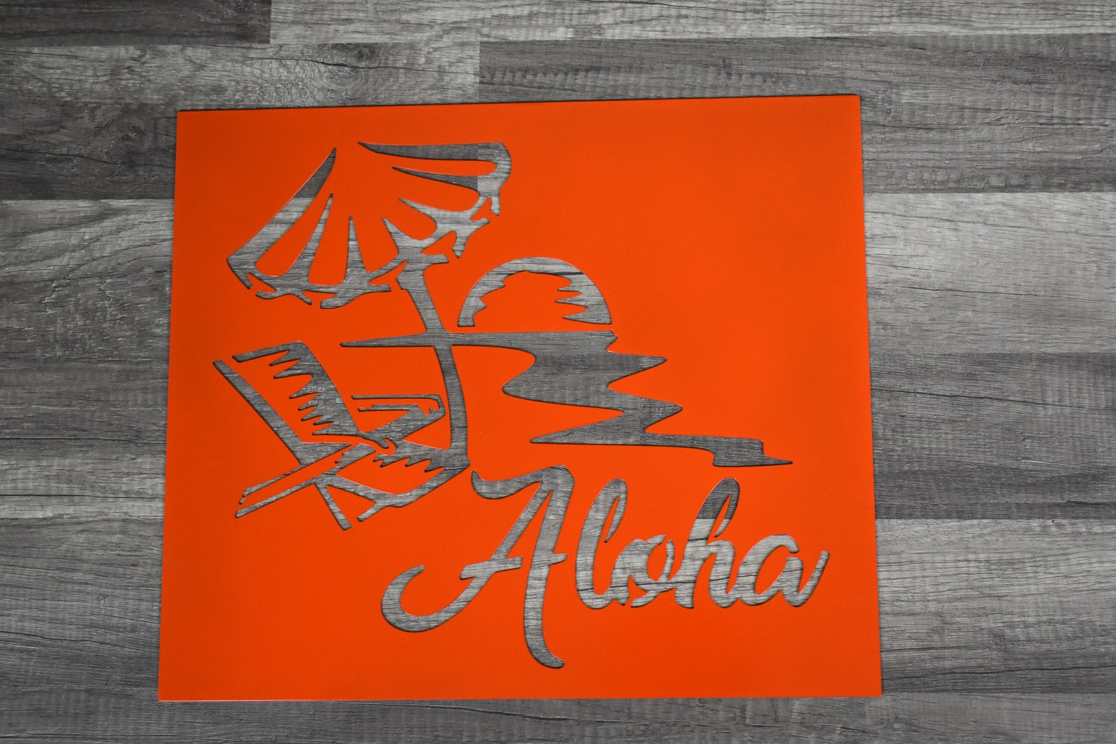 Aloha Sign hawaii Art beach Theme Signs-hawaii-costal - Etsy