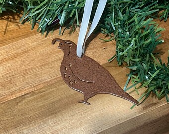 Gambel's Quail Ornament Realistic Wooden Carved Quail - Etsy