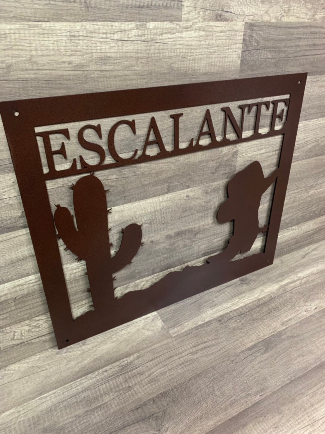 Rustic Family Sign Western Monogram Decor Family Gifts Best Christmas ...