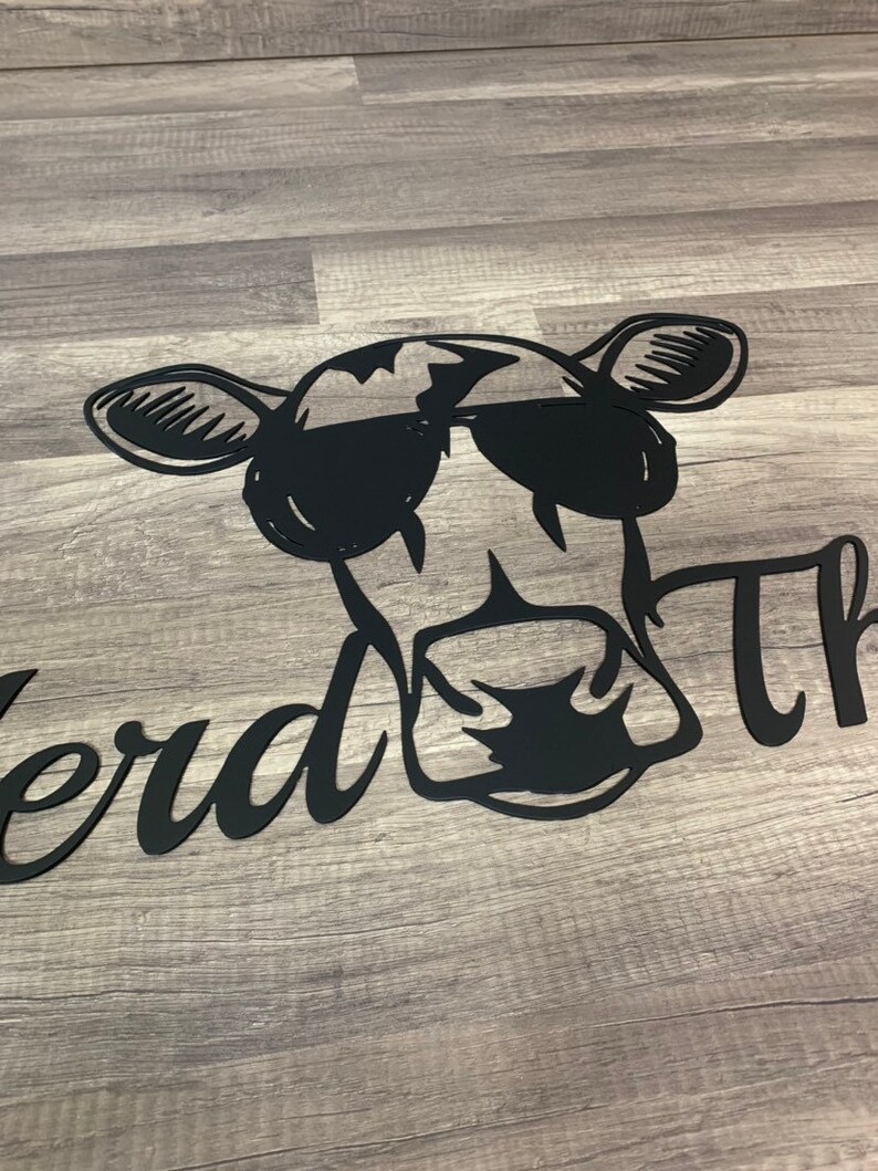 Herd That Sign-cow Sign-farmhouse Decor-farmhouse Wall - Etsy
