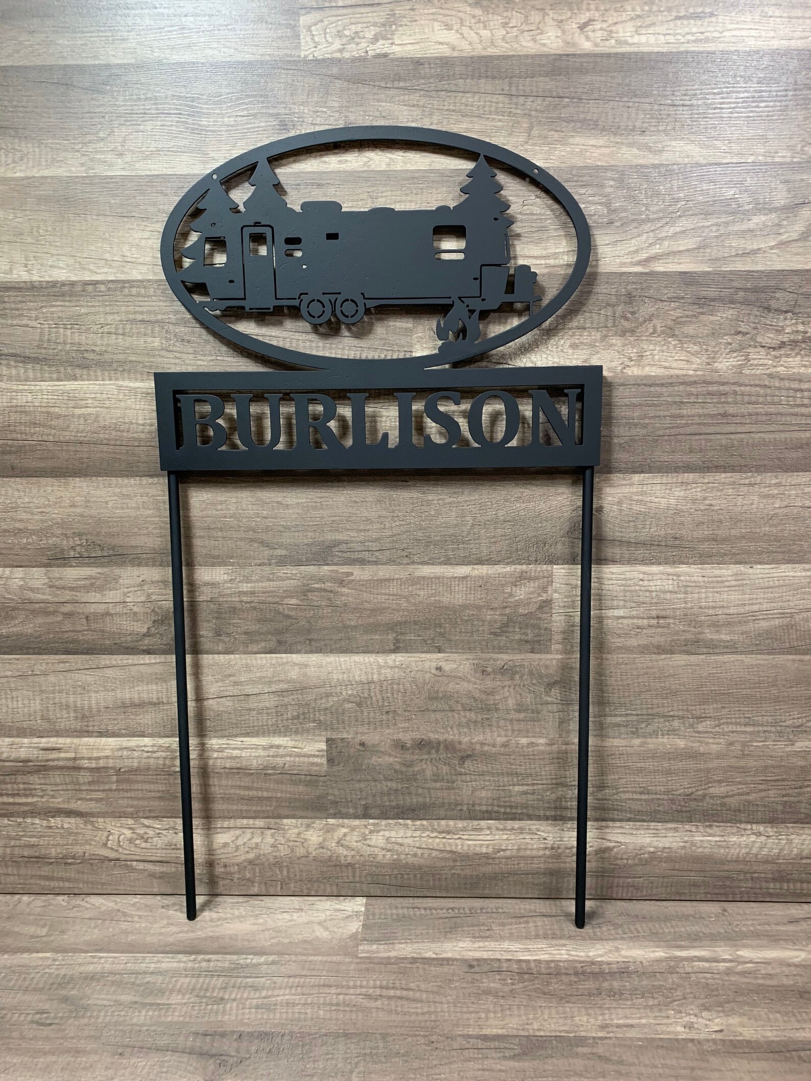 Custom camping sign-camping spot sign-camping yard art-trailer | Etsy