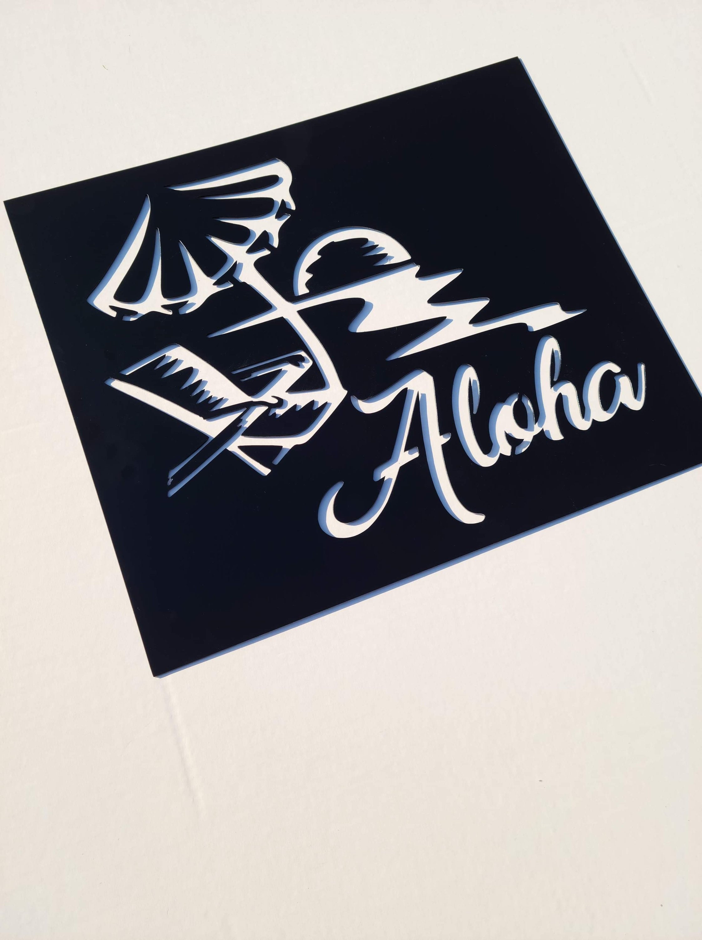 Aloha Sign hawaii Art beach Theme Signs-hawaii-costal - Etsy