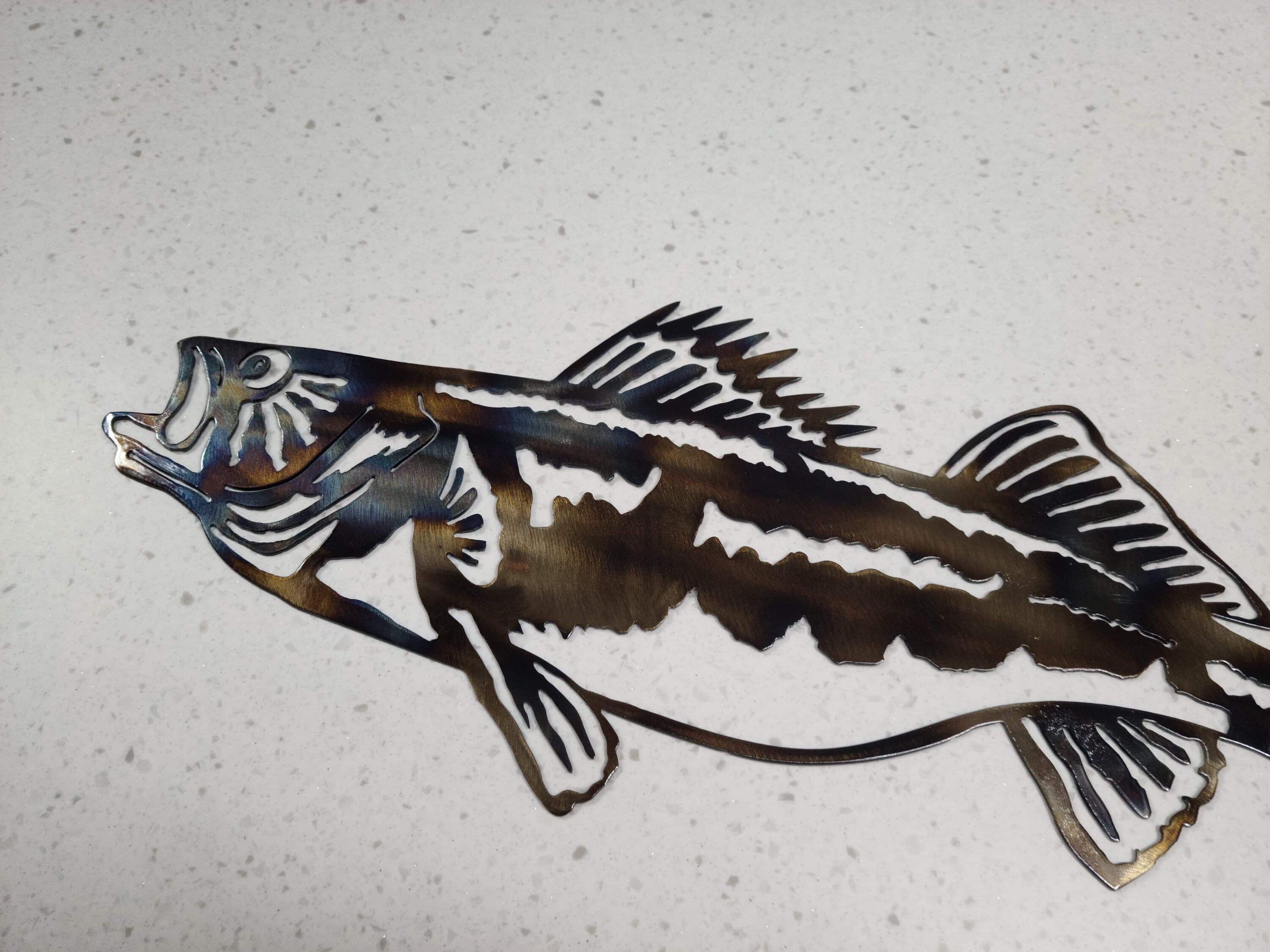 Walleye Fish-man Cave Wall Decor-fish Art-gifts for | Etsy