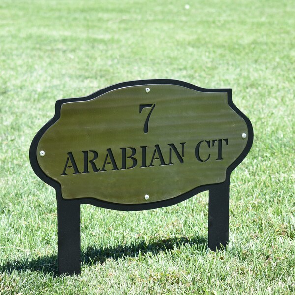 Unique Address Sign - Etsy