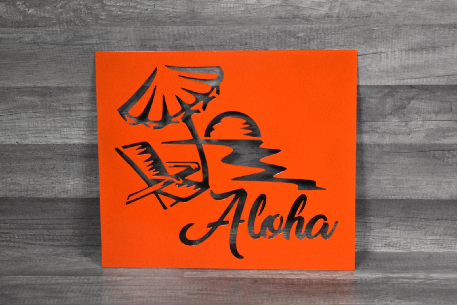 Aloha Sign hawaii Art beach Theme Signs-hawaii-costal - Etsy