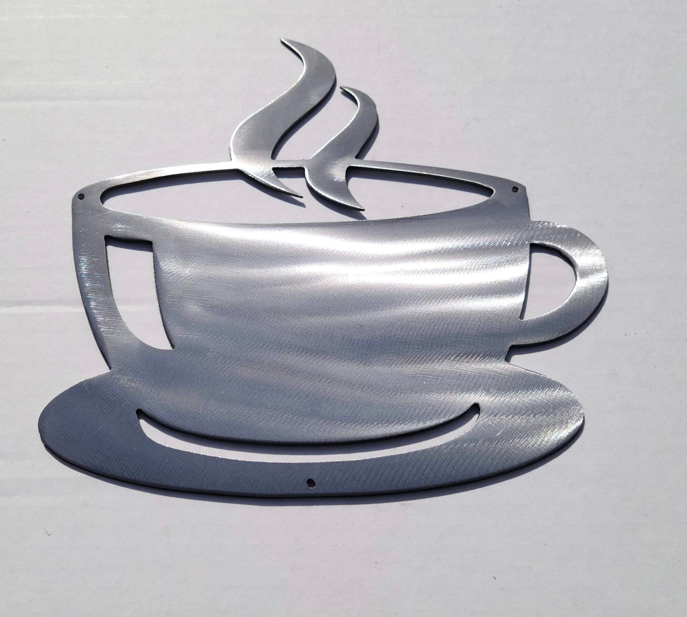 Coffee Cup Sign metal Coffee Sign metal Coffee Cup Gifts - Etsy