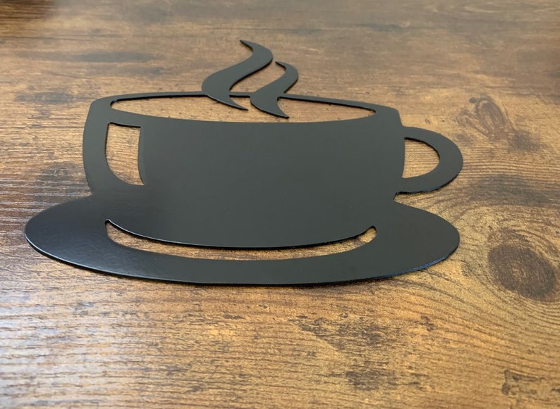 Coffee Cup Sign metal Coffee Sign metal Coffee Cup Gifts - Etsy