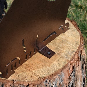 Bunny Art metal Bunny rabbit Metal Art-mother's Day Gift garden Decor ...