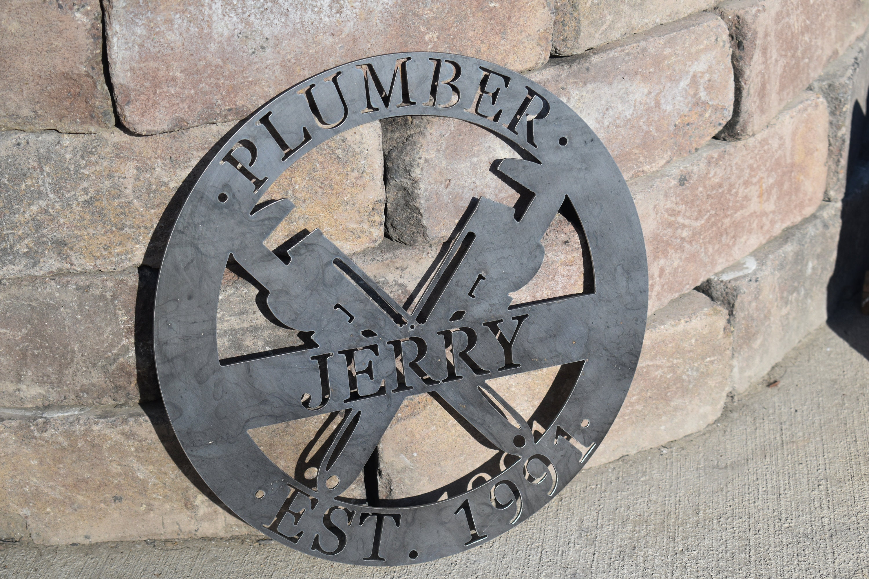 Plumber Sign Personalized Plumber union Plumber Sign-gifts | Etsy