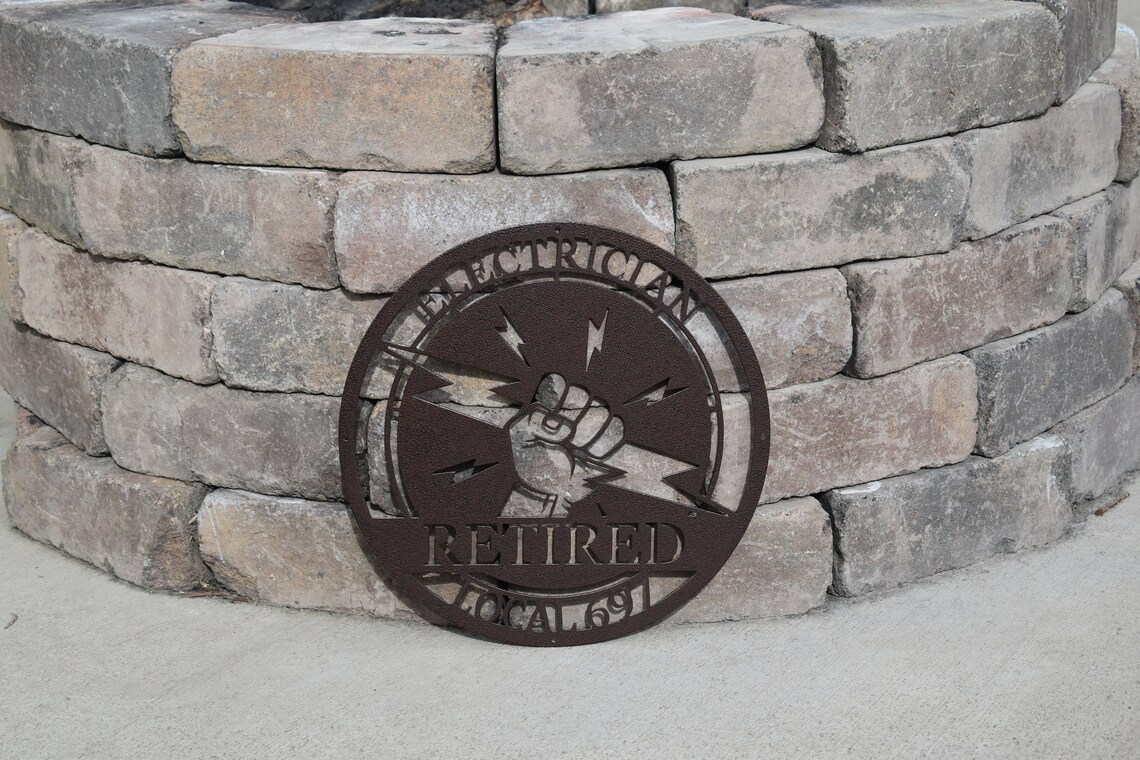 Electrician Sign electrical Workers Sign union Electrician - Etsy