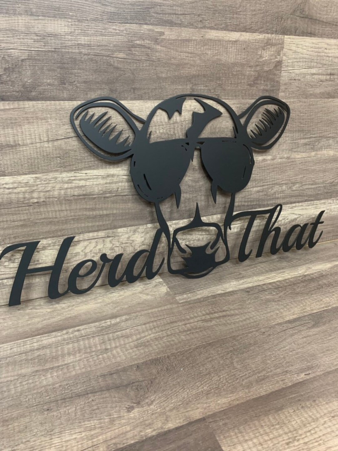 Herd That Sign-cow Sign-farmhouse Decor-farmhouse Wall Decor-christmas ...