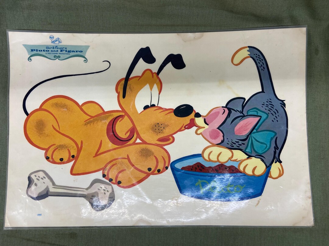 Set of 2 Walt Disney Placemats - Etsy