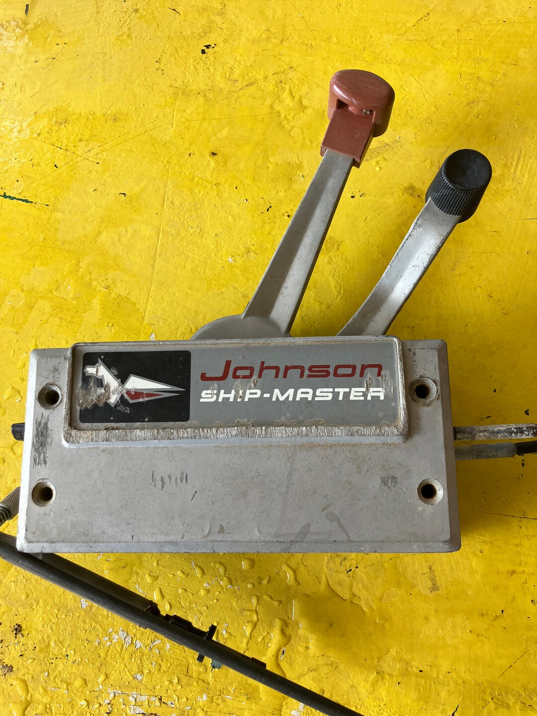 Vintage Johnson Ship Master 2 Lever Control Box - Etsy