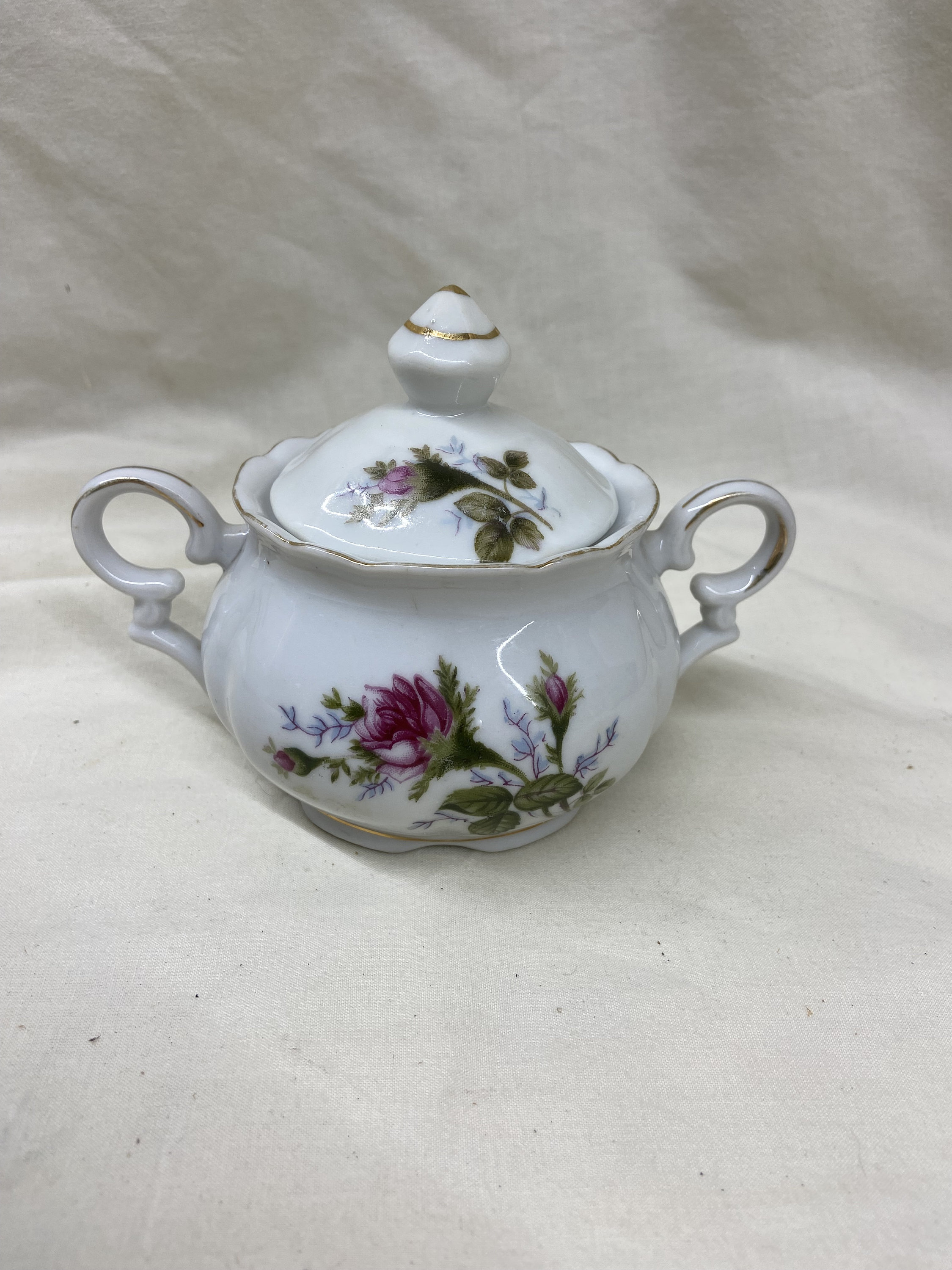 Vintage 1950’s Moss Rose Coffee Pot Set - Etsy