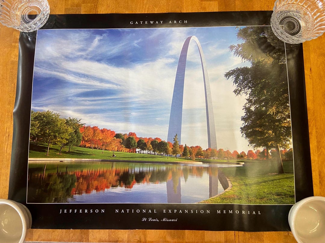The Gateway Arch Poster - Etsy