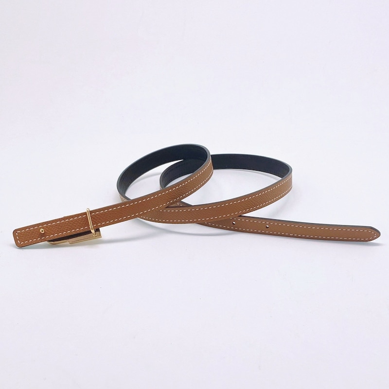 Mens Epsom Leather Belt - Etsy