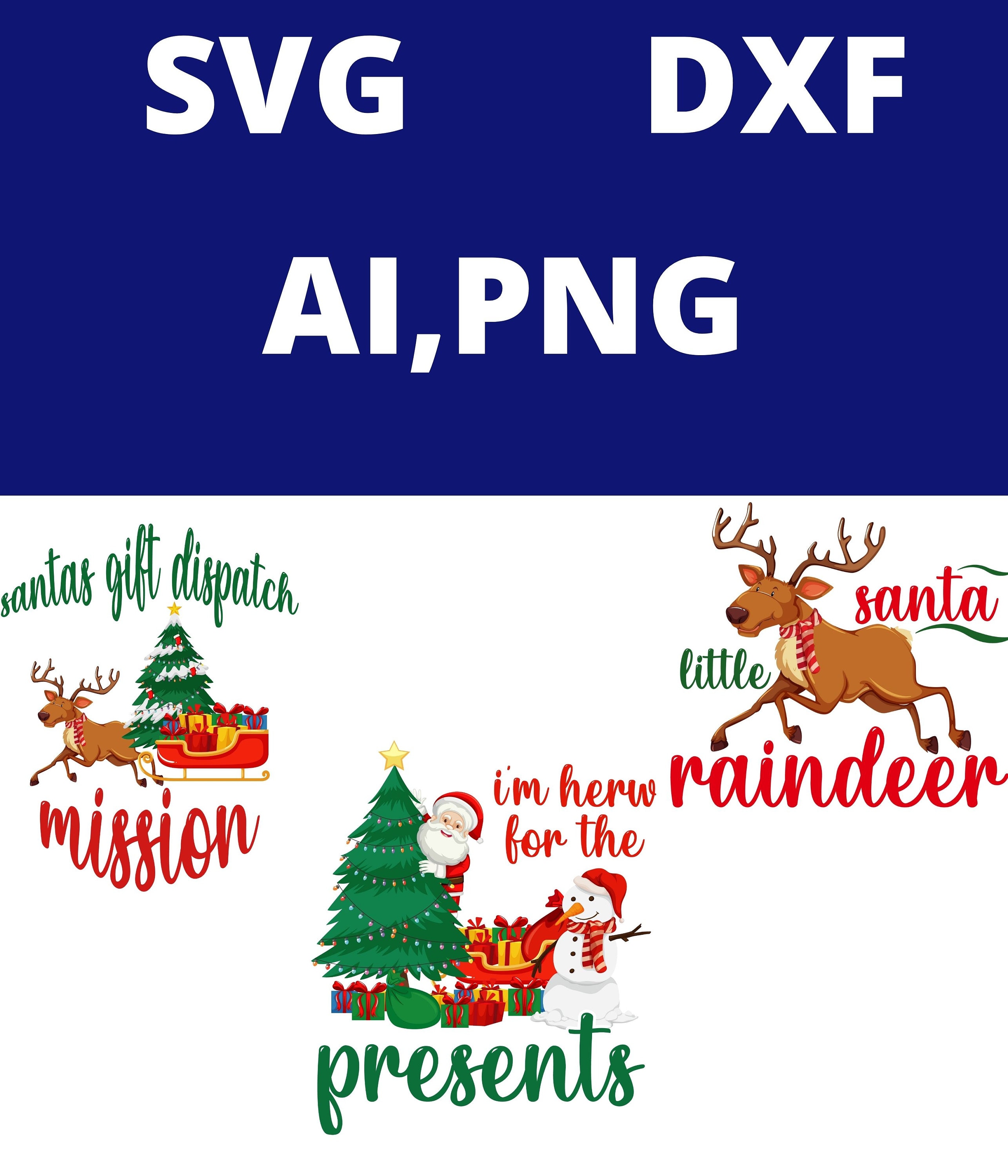 47 Christmas SVG Files for Cricut Christmas SVG Bundle - Etsy