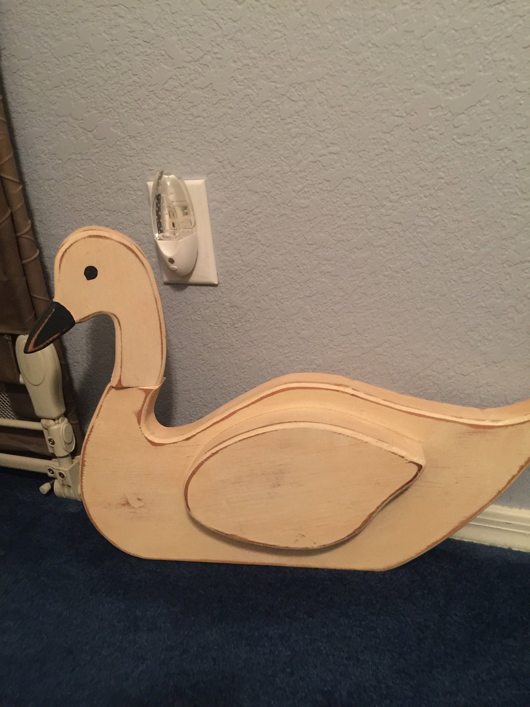 Wooden Country Goose - Etsy