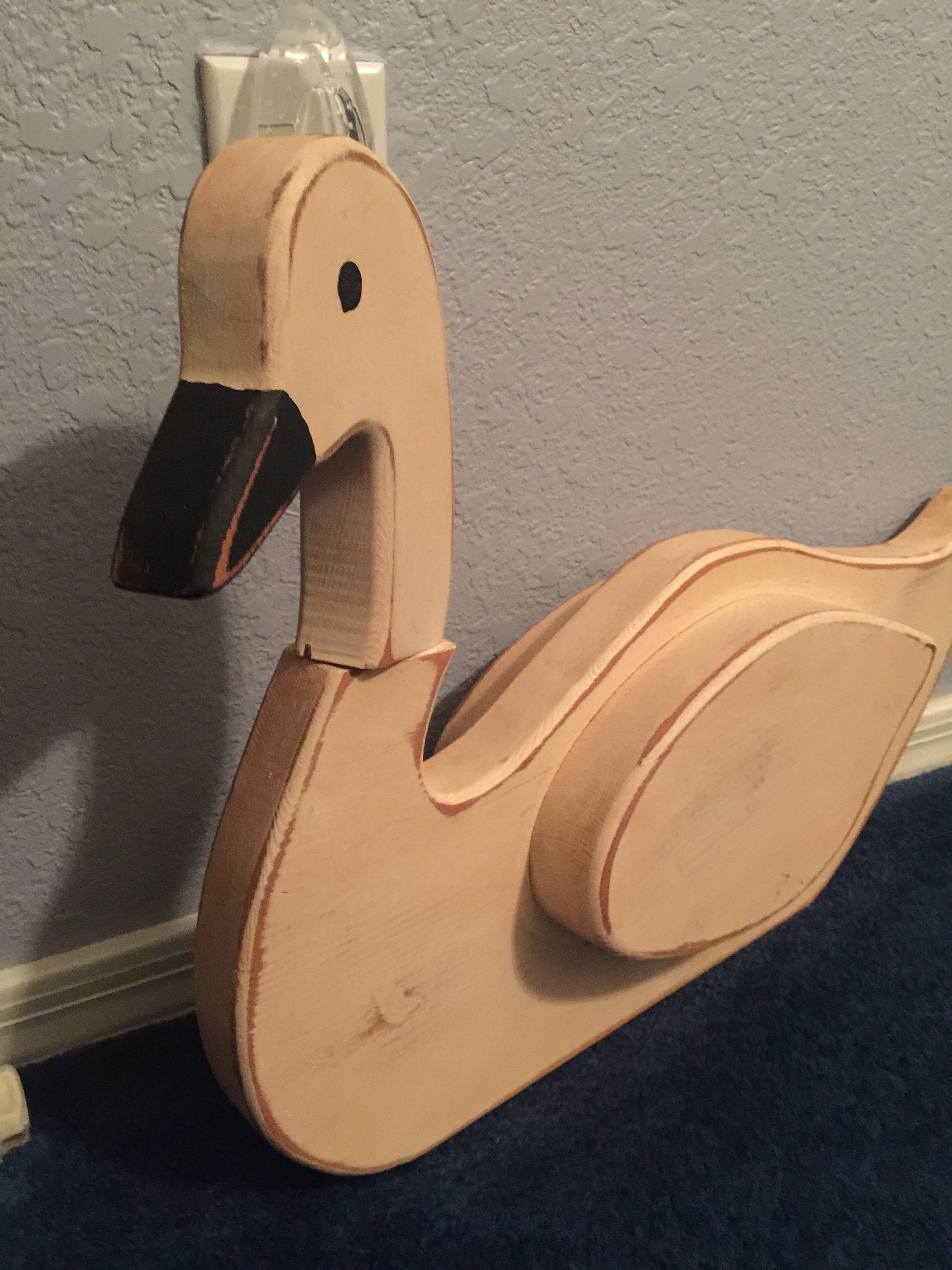 Wooden Country Goose - Etsy